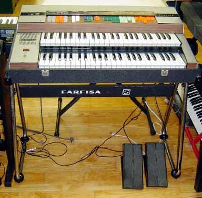 FARFISA - Vip 233 Organo Elettronico | Electronic Vintage Organ | Suono ...